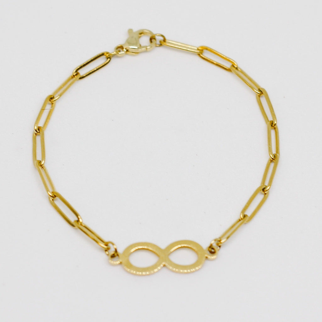 18K Gold Filled Infinity Bracelet – CreaTEEv
